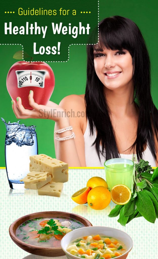 Healthy Weight Loss :Guidelines to Lose Weight Fast