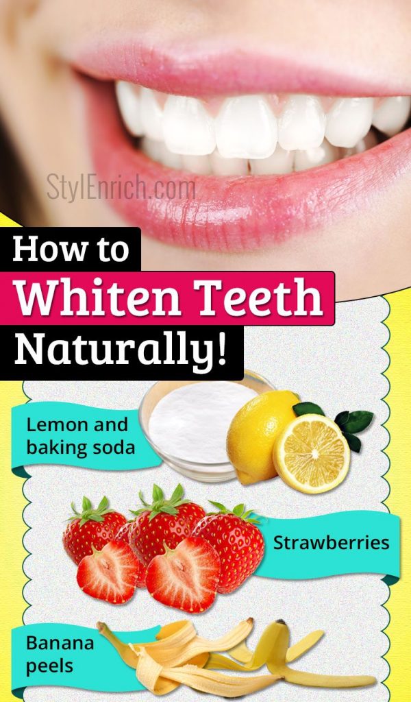 Natural Teeth Whitening : How To Whiten Teeth with Natural Ingredients?