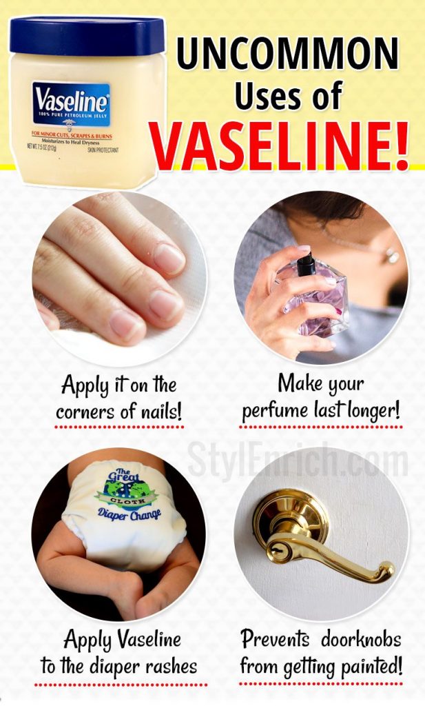 Vaseline Uses Uncommon Uses Of Vaseline You Never Thought Of