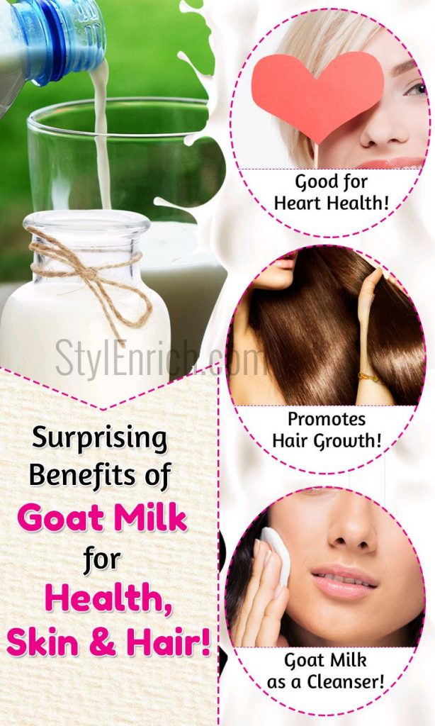 Health Benefits of Goat Milk : Is Goat Milk Good For Skin, Hair & Health?