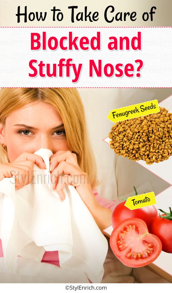How To Get Rid of Nasal Congestion : Remedies For Blocked and Stuffy Nose