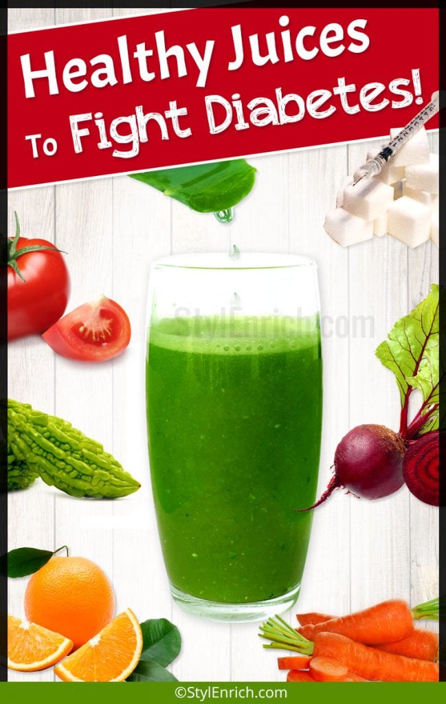 Fight Diabetes : Let's Go Through 5 Healthy Juices To Fight Diabetes!