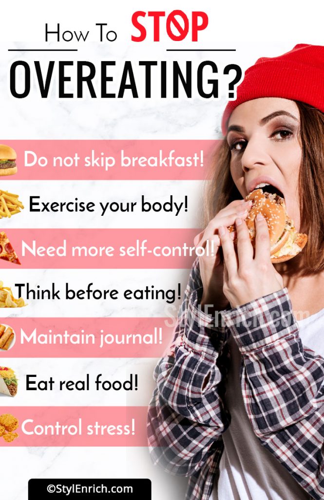 How to Stop Overeating for Fitness and Weight Control?
