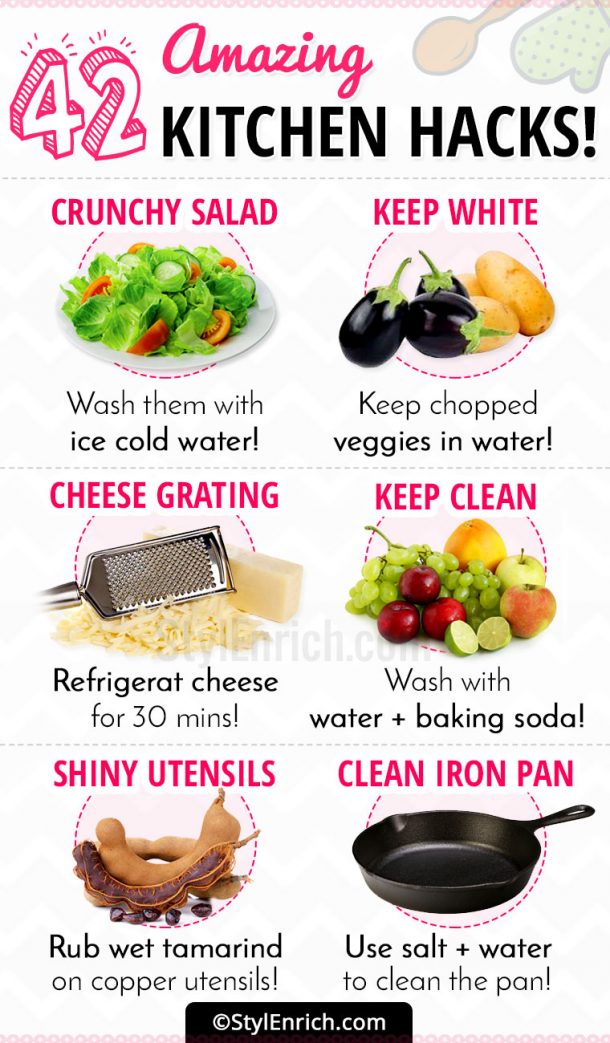 Kitchen Hacks Which Can Make Your Work Easier And Time Savvy!