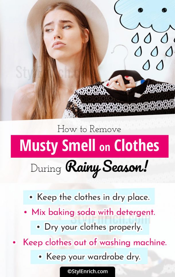Remove Smell On Clothes In Rainy Season and Keep It Fresh!