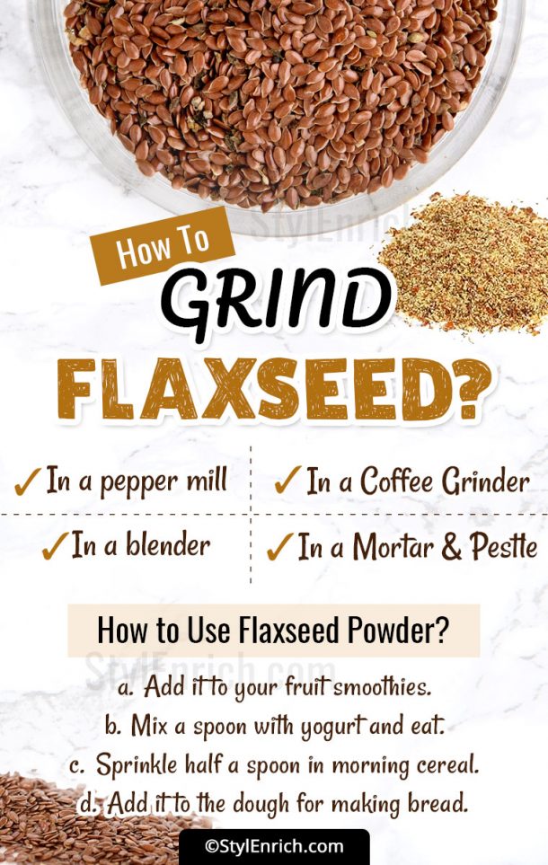 How To Grind Flaxseed - Let's See Step By Step Instructions!