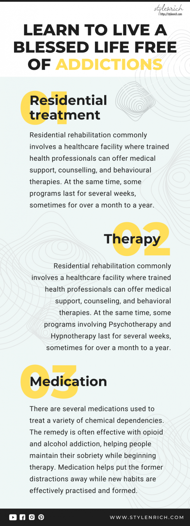 Learn to live a blessed life free of addiction